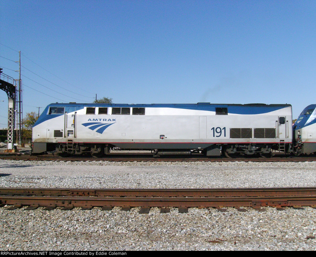 AMTK 191 (P42DC) - Blt: 9/2001